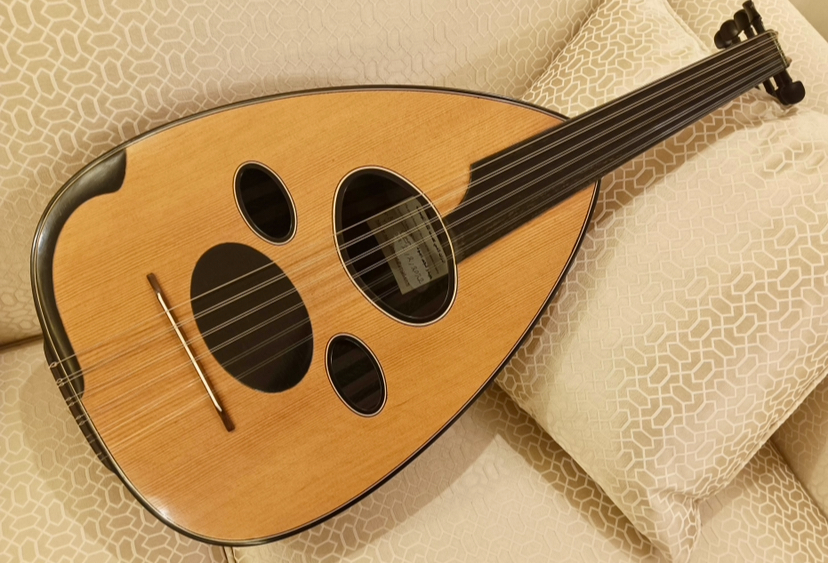 OudProf عود-بروف » عود عراقي سحب/فرسة متحركة - خشب ميپل عين الكتكوت