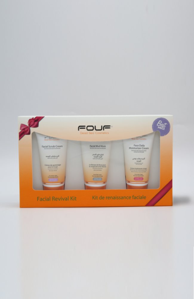 Fouf Dead Sea Cosmetics » Facial Revival Kit