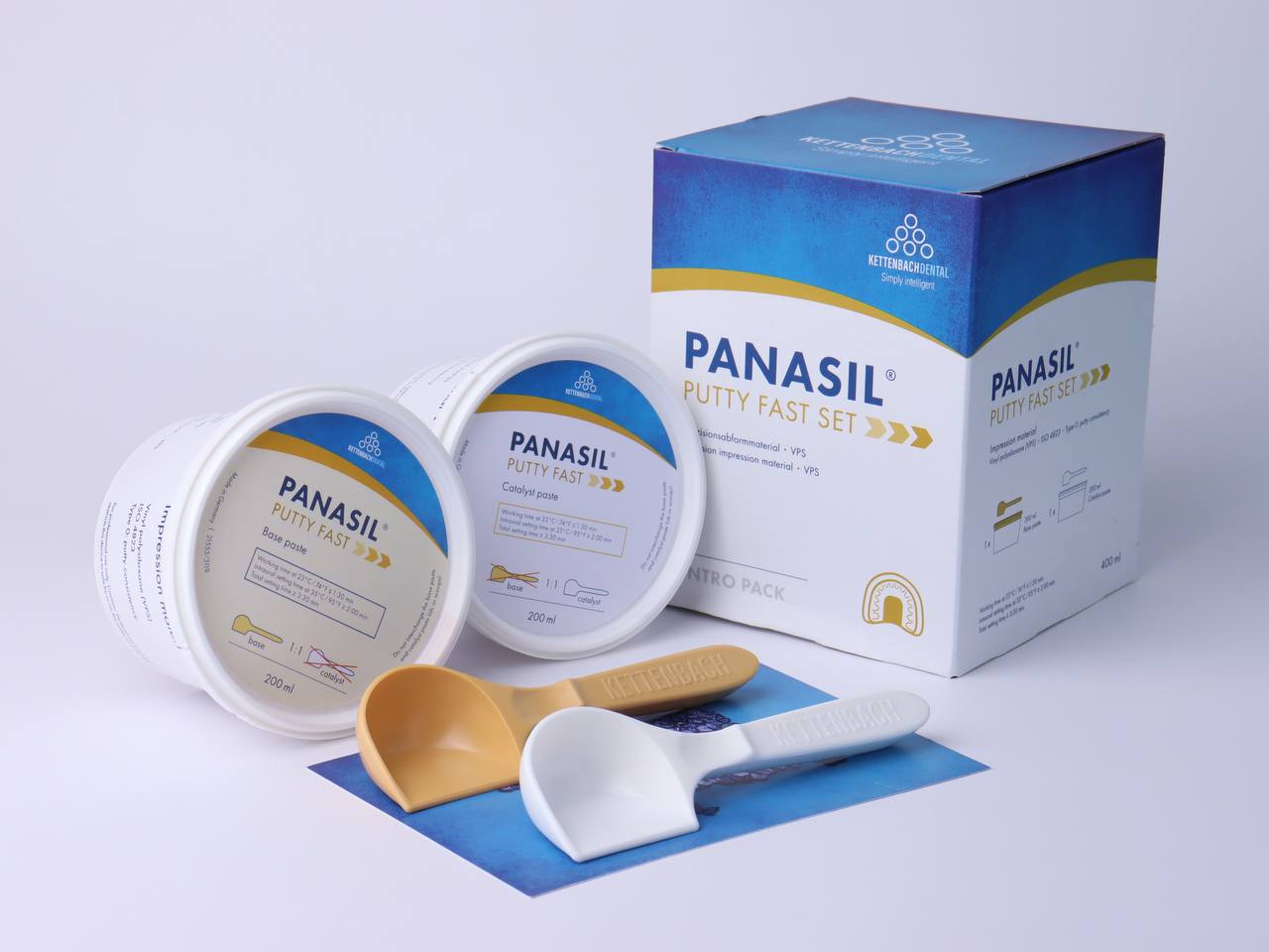 WinWay » Panasil Putty Fast 400ml Set (base&catalyst)