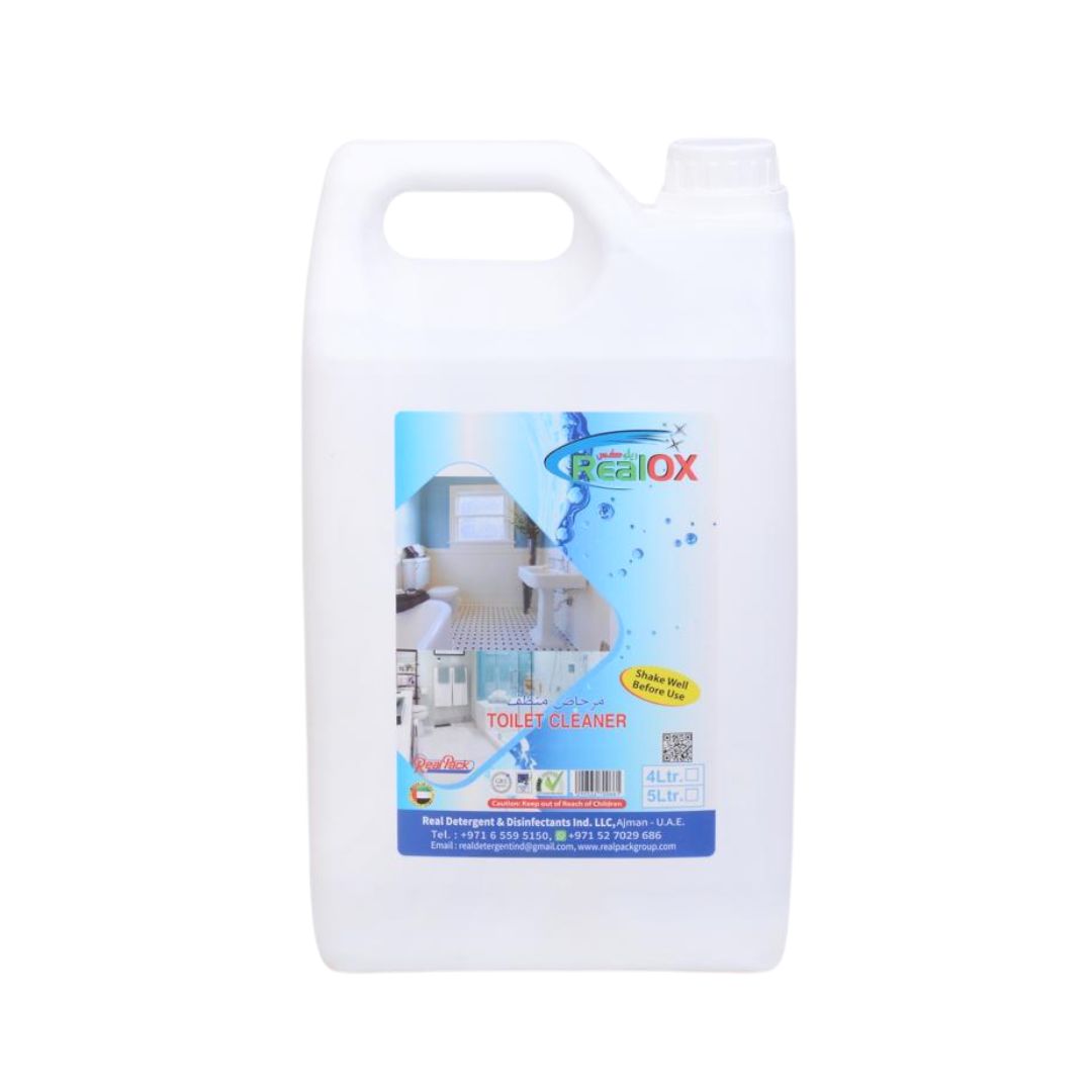 رؤيا المستقبل لتجارة السلع بالجملة ش.ذ.م.م » منظف المراحيض ريل أوكس 5 لتر