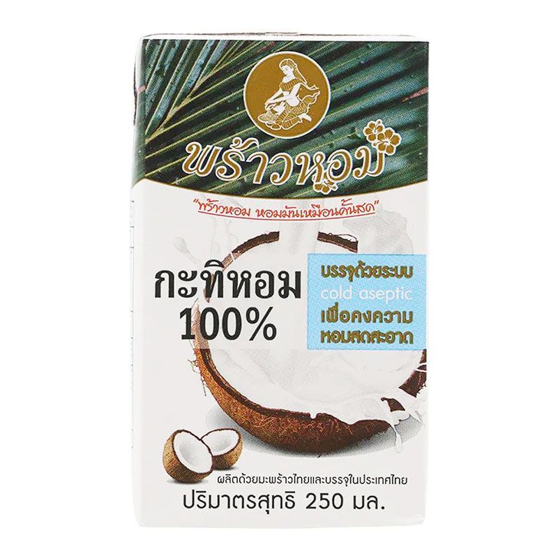 Choices » PRAOHOM COCONUT MILK 17-19% 250 ML 8859568700028