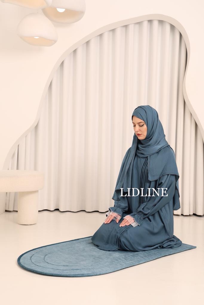 ليد لاين » طقم - لبس صلاة موديل البشت ( مفتوح من الأمام ) بدانتيل تور ...